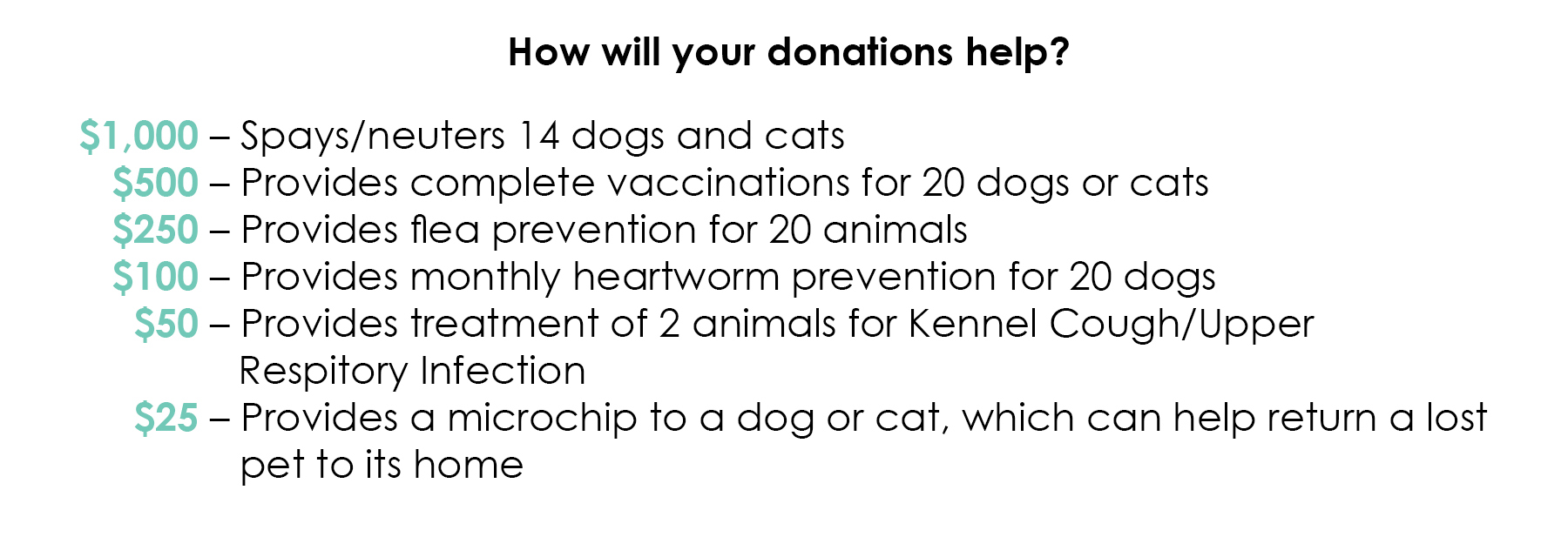 donation page donation listPAWS Shelter of Central TexasA Small Shelter ...